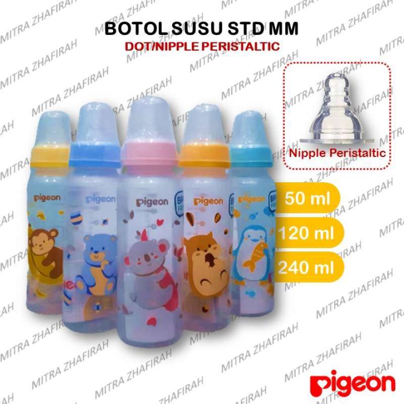 Jual mz Botol Susu Pigeon 240 Ml Tipe Dot Peristaltic - Pigeon Botol ...