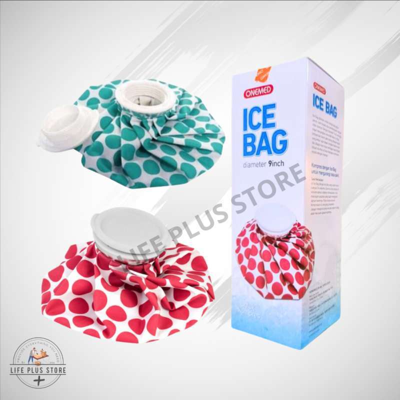 Jual Ice Bag OneMed Alat Kantong Kompres Air Es Dingin Panas Demam ...