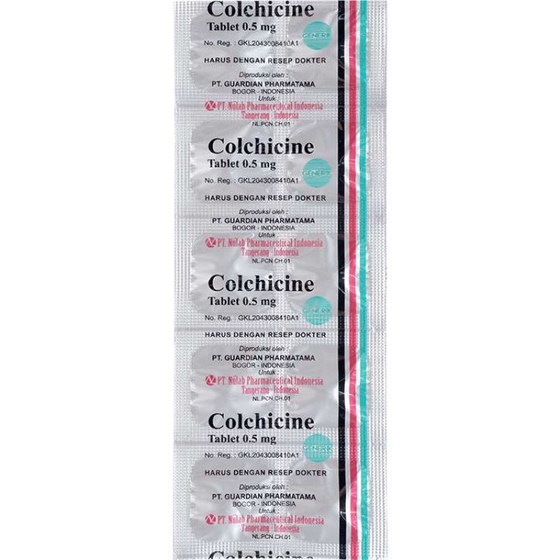Jual Kolkisin / Colchicine 0.5 Mg 10 Tablet Di Seller Apotek Mandjur ...