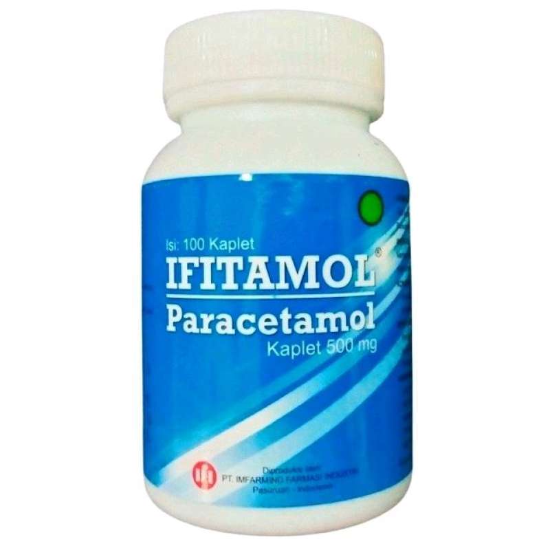 Jual Ifitamol - Paracetamol 500mg (100's /botol) Di Seller Blessing Pet ...