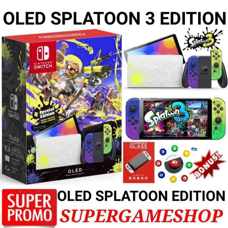 Jual Nintendo Switch Console Oled Splatoon Original Murah - Harga ...