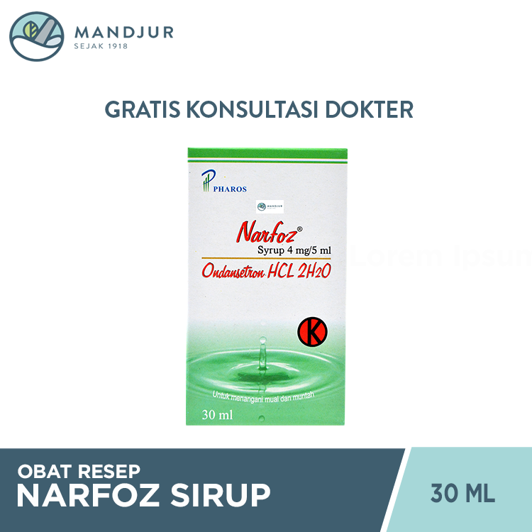 Jual Narfoz Sirup 30 Ml Di Seller Apotek Mandjur Official Store - Kebon ...