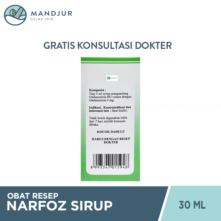 Jual Narfoz Sirup 30 Ml Di Seller Apotek Mandjur Official Store - Kebon ...