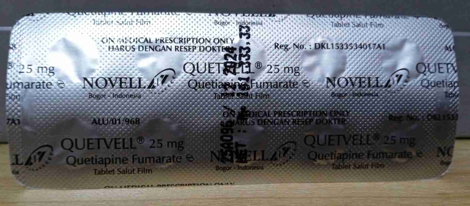 Jual Quetvell 25mg Per Strip Isi 10 Tablet Di Seller Apotek Najeeb ...