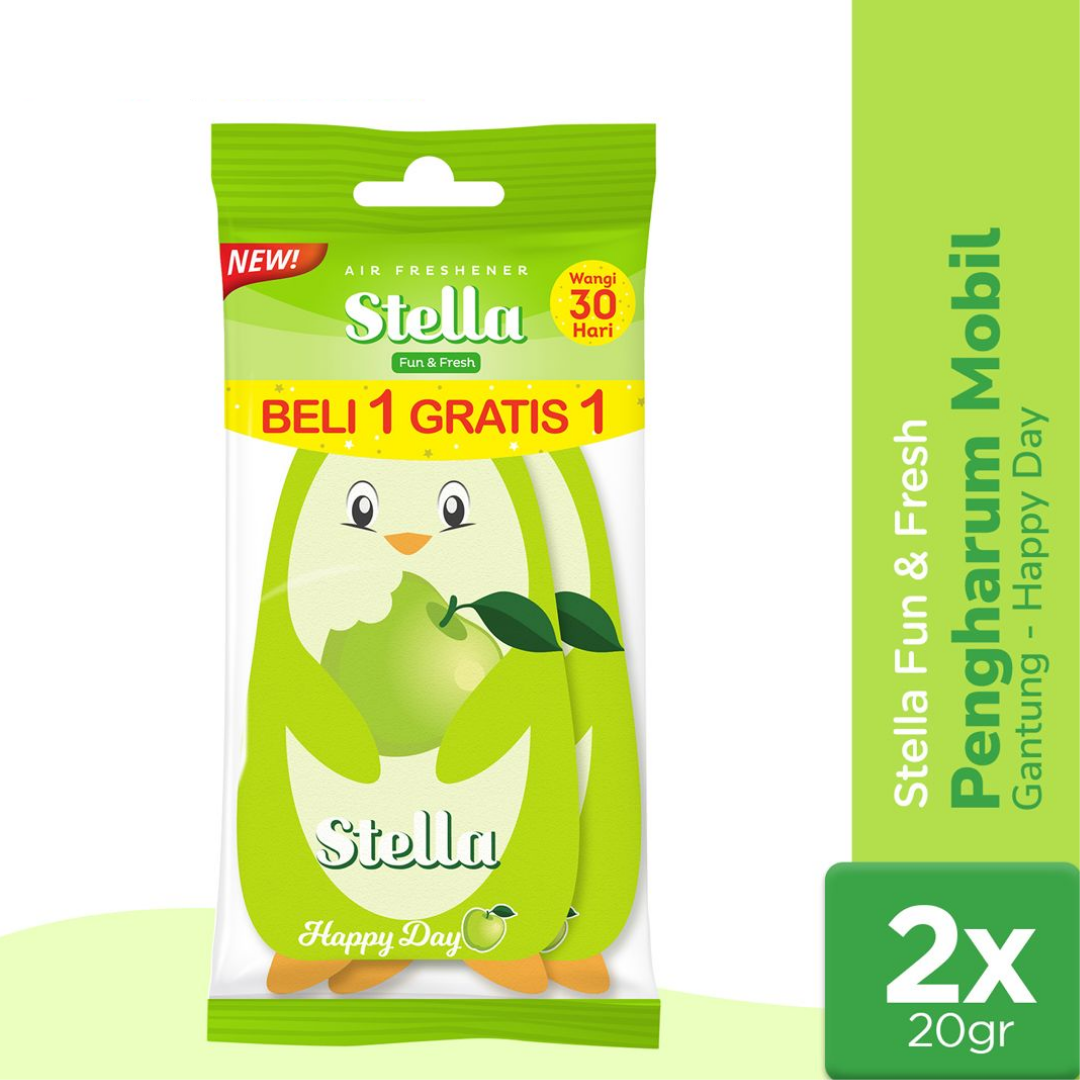 Promo Parfum Mobil Stella Fun n Fresh [B1G1] - Happy Day Pengharum ...