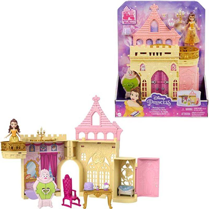 Promo DISNEY PRINCESS BELLE CASTLE PLAYSET HLW92 Diskon 20% di Seller ...