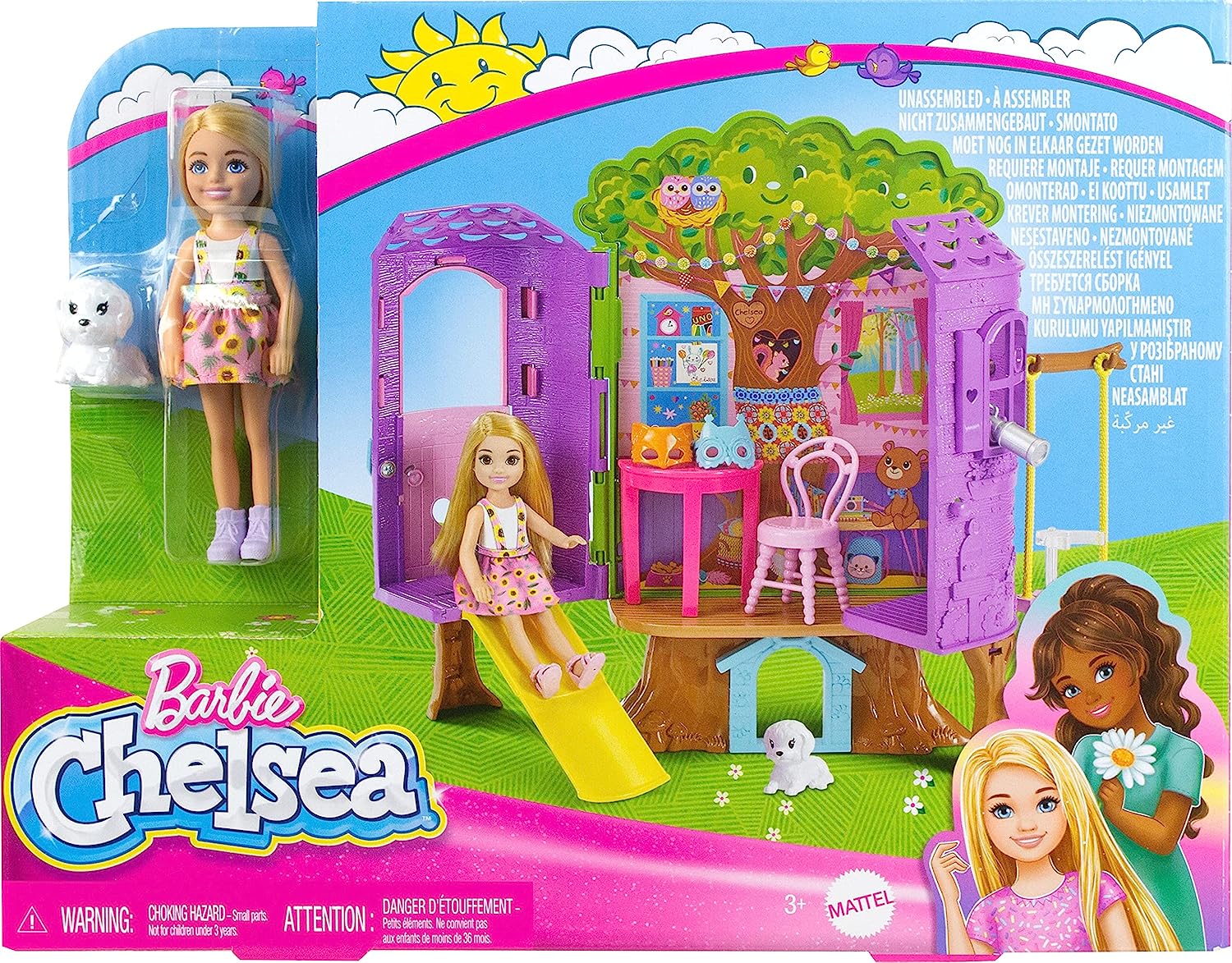 Promo Chelsea Barbie Doll and Treehouse Playset HPL70 Diskon 20% di ...