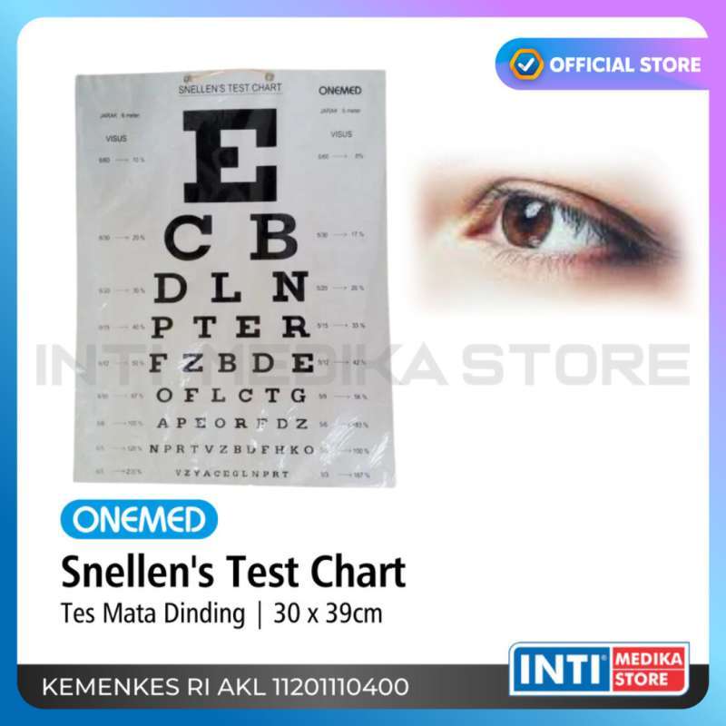 Snellen Card Lengkap Harga Terbaru Juni 2024 | Blibli