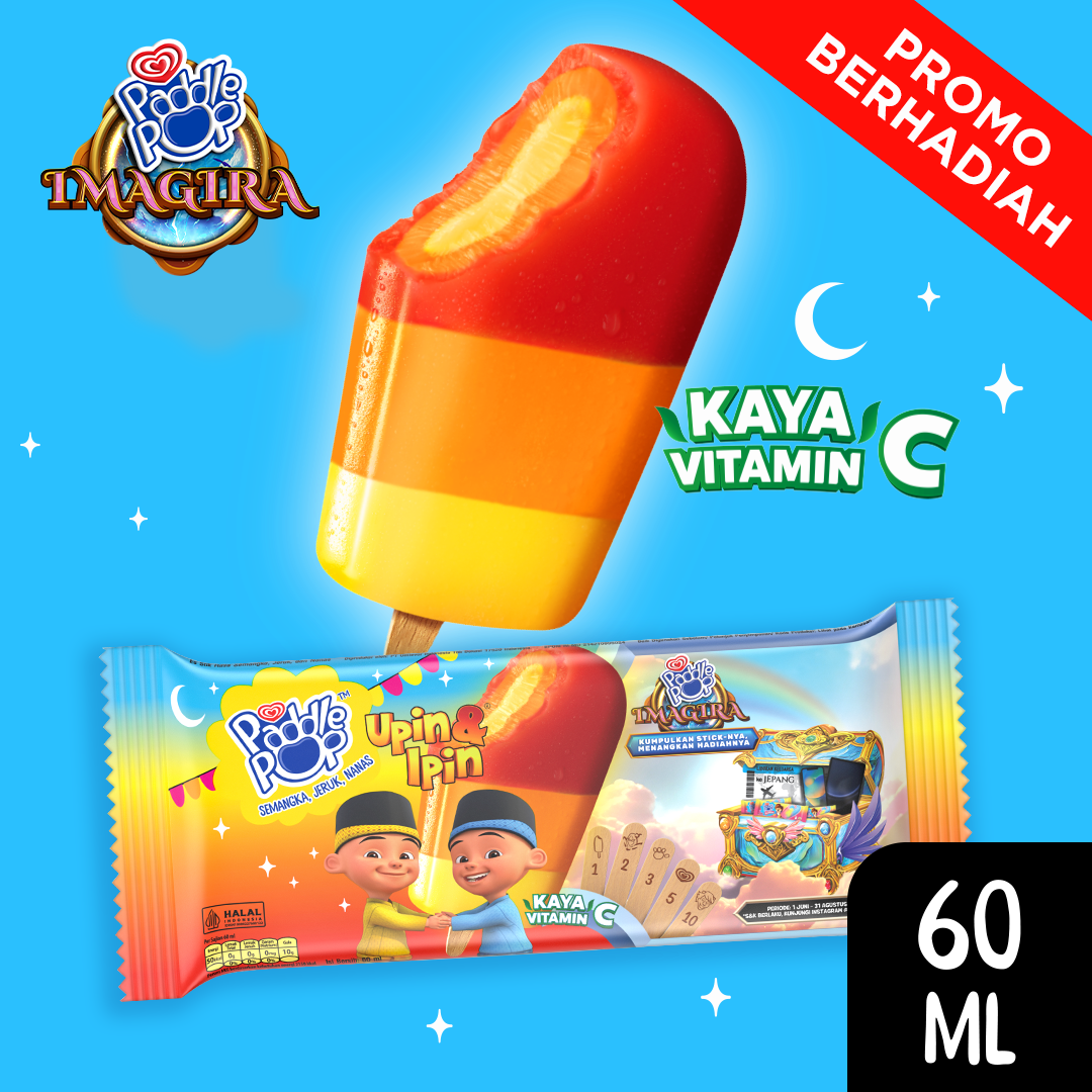Jual Jakarta - Wall's Paddle Pop Upin Ipin 60 Ml Di Seller Walls ...