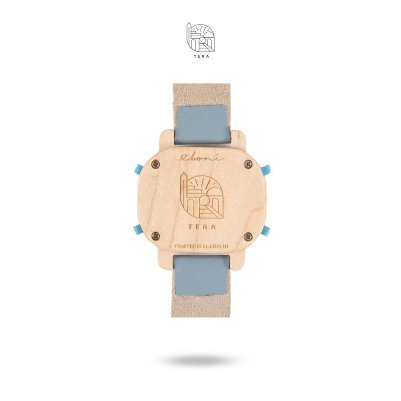 Promo Eboni Watch X Blibli Jam Tangan Kayu Digital Unisex Tera Series ...