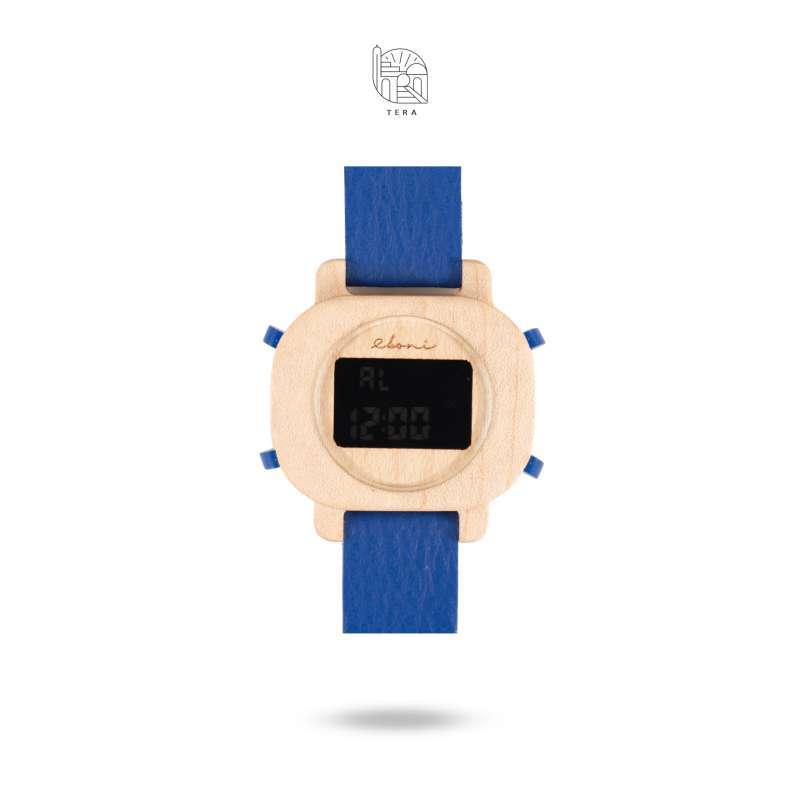 Promo Eboni Watch X Blibli Jam Tangan Kayu Digital Unisex Tera Series ...