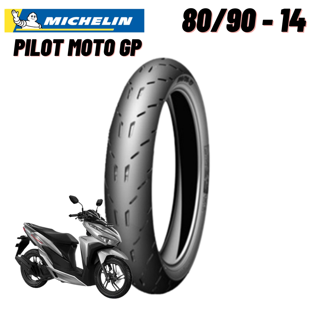 Promo Michelin Pilot Moto GP [80 / 90 - 14] Tubles Ban Depan Motor ...