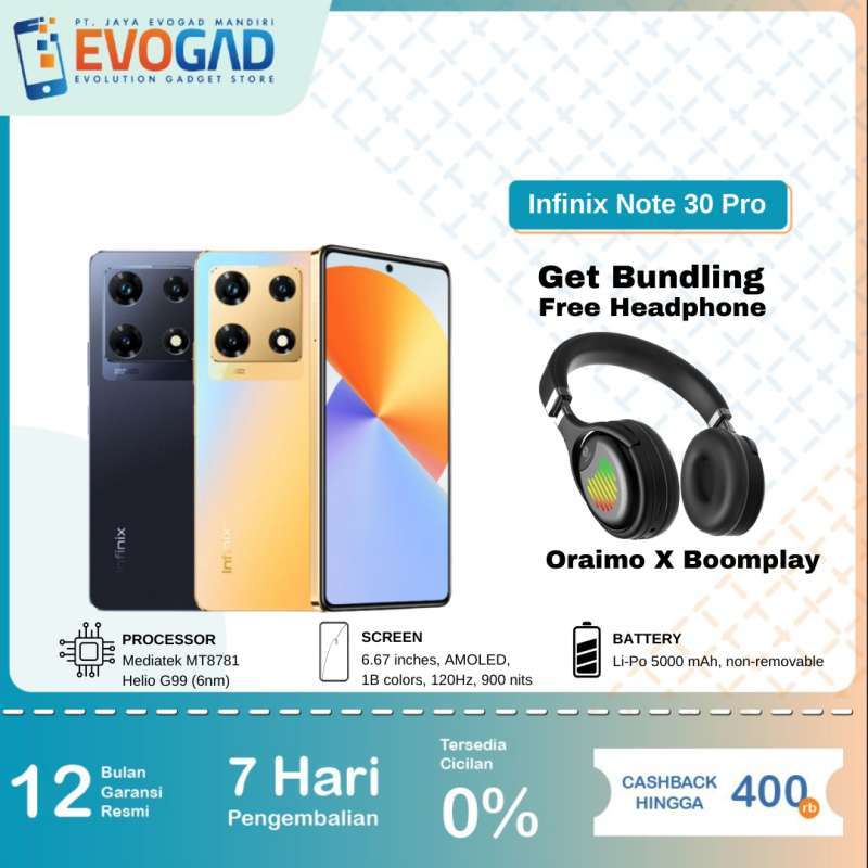 Jual Infinix Note 30 Pro | Mediatek Mt8781 Helio G99 | Garansi Resmi ...