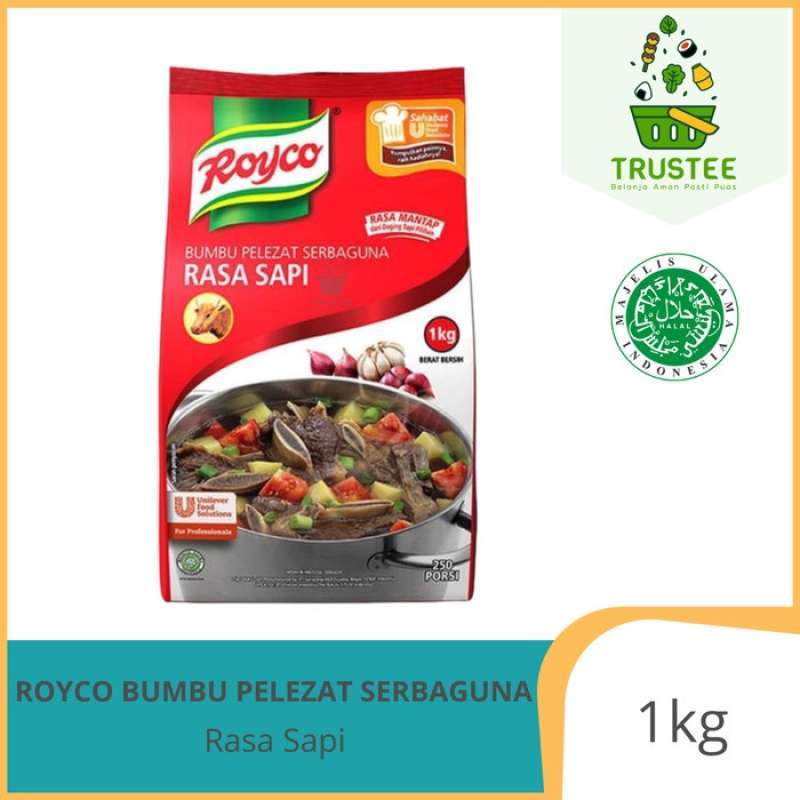 Jual Royco Bumbu Pelezat Serbaguna / Bumbu Kaldu Penyedap Rasa Sapi 1kg ...