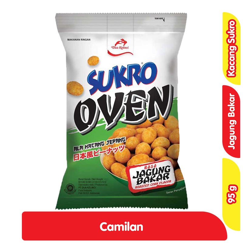 Jual Dua Kelinci Sukro Kacang Oven Jagung Bakar 95 g di Seller Alfamart Click & Collect ...