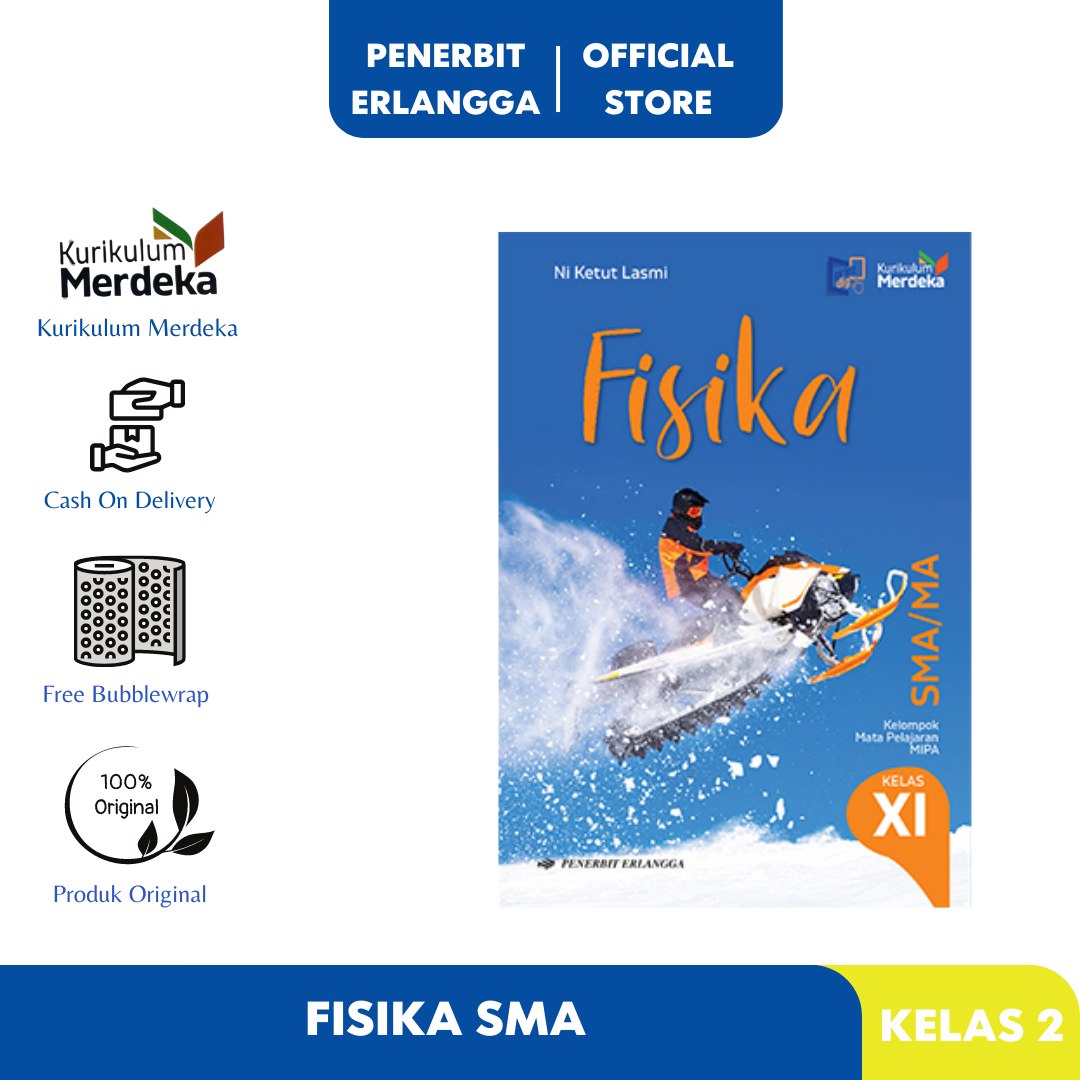 Promo Fisika Sma/ma Kelas 11 Kurikulum Merdeka Erlangga Diskon 25% Di Seller Penerbit Erlangga ...