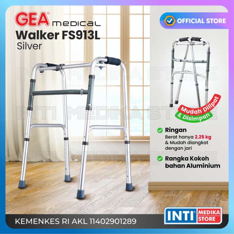 Jual Gea - Walker 2in1 Geser / Angkat Aluminium Fs 913 L | Alat Bantu ...