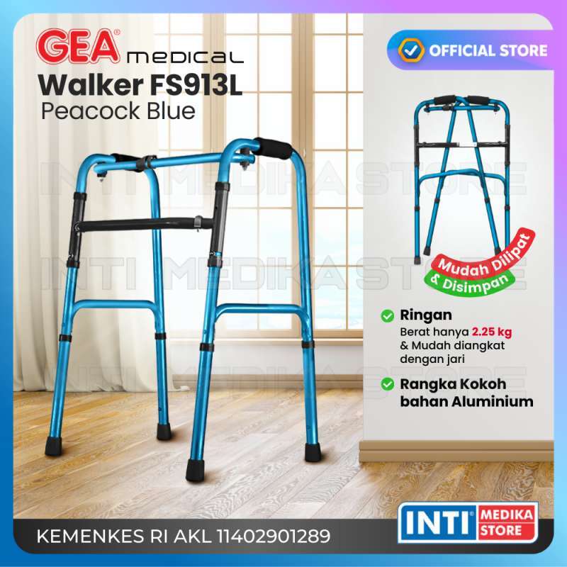 Jual Gea - Walker 2in1 Geser / Angkat Aluminium Fs 913 L | Alat Bantu ...