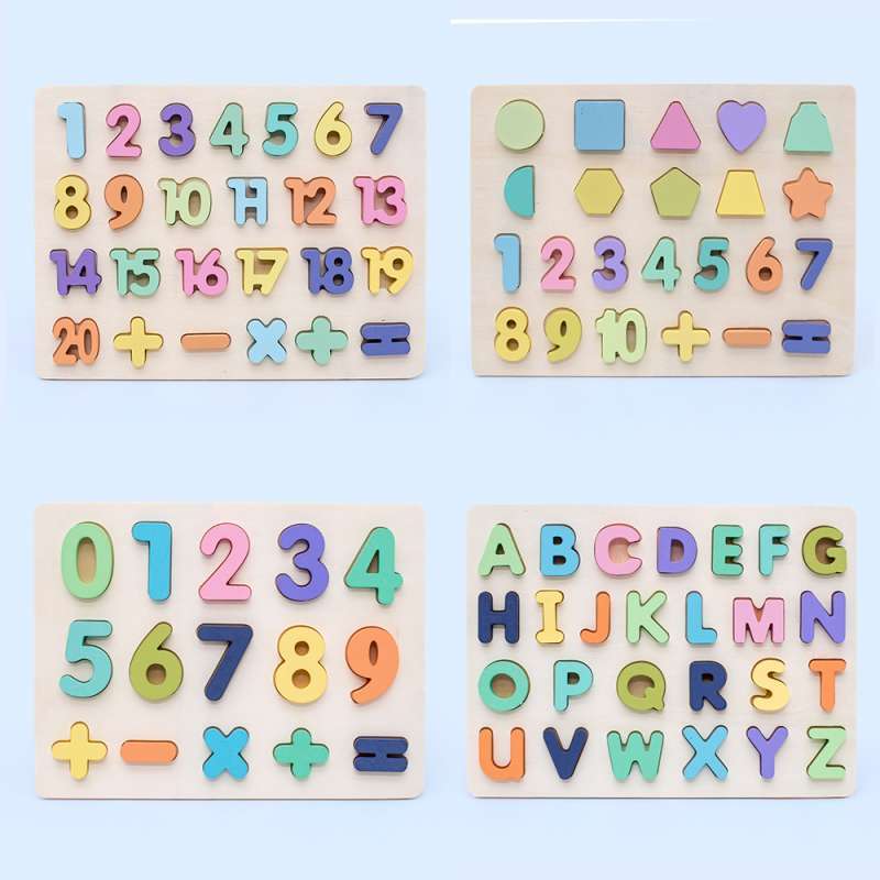 Promo Fg Puzzle Abc Dan Number Timbul Jumbo Murah Chunky Puzzle Anak ...