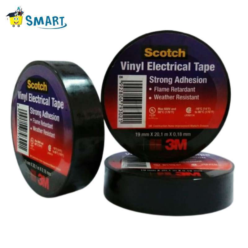 Jual (1 Pcs) Isolasi Kabel Listrik 3m Scotch 700 19mm X 20,1m Di Seller ...
