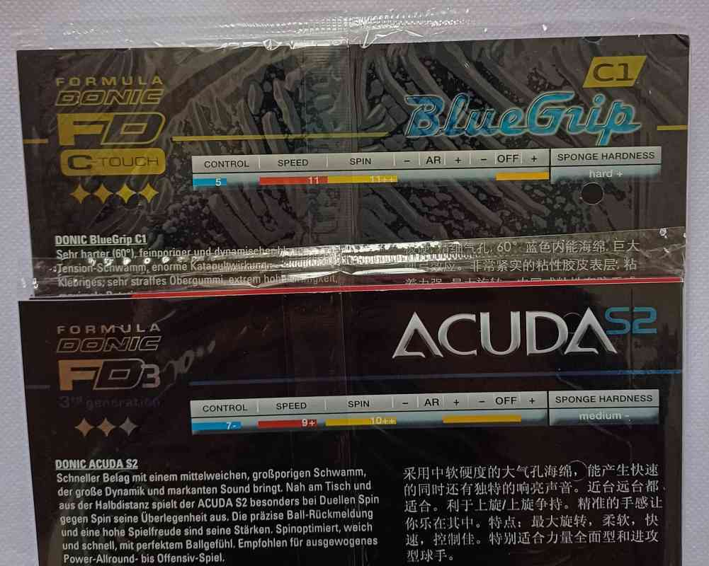 Jual Bat Tenis Meja Donic Elite Offensive Lengkap Karet & Asesories Set Di Seller Donic ...