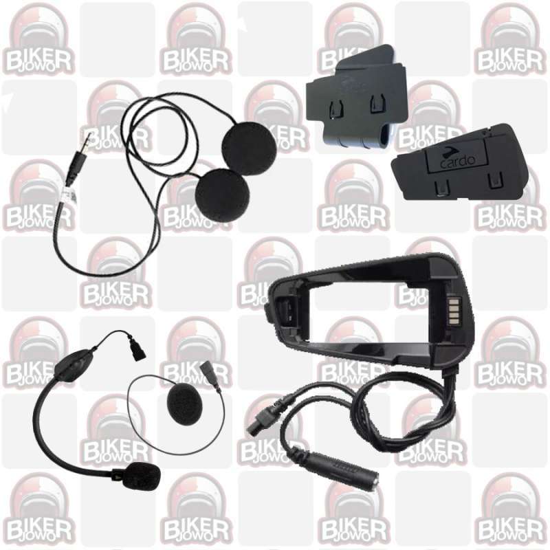 Jual Clamp Audio And Microphone Kit Cardo Spirit Hd - Freecom 1+ 2+ 4 ...
