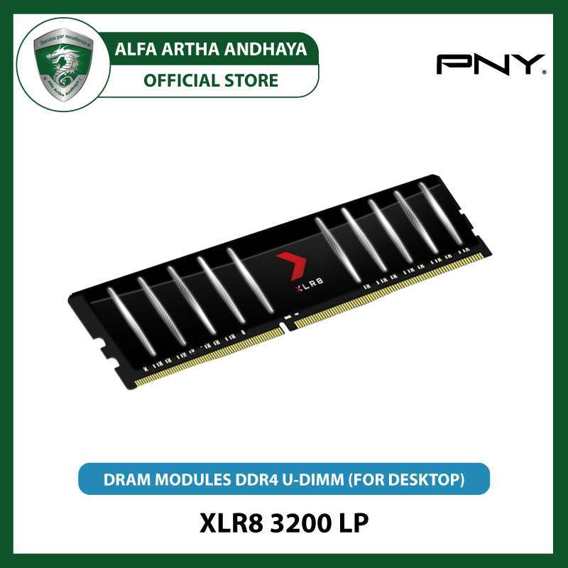 Jual PNY XLR8 DDR4 3200MHz DDR4 Low Profile [RAM DESKTOP / PC] di ...