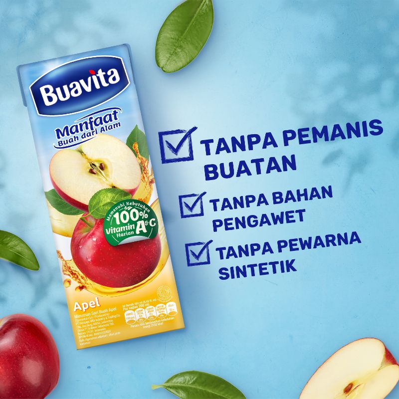 Promo Buavita Apple 245 Ml Diskon 5% Di Seller Unilever Beverage Official Store - Gudang Blibli ...