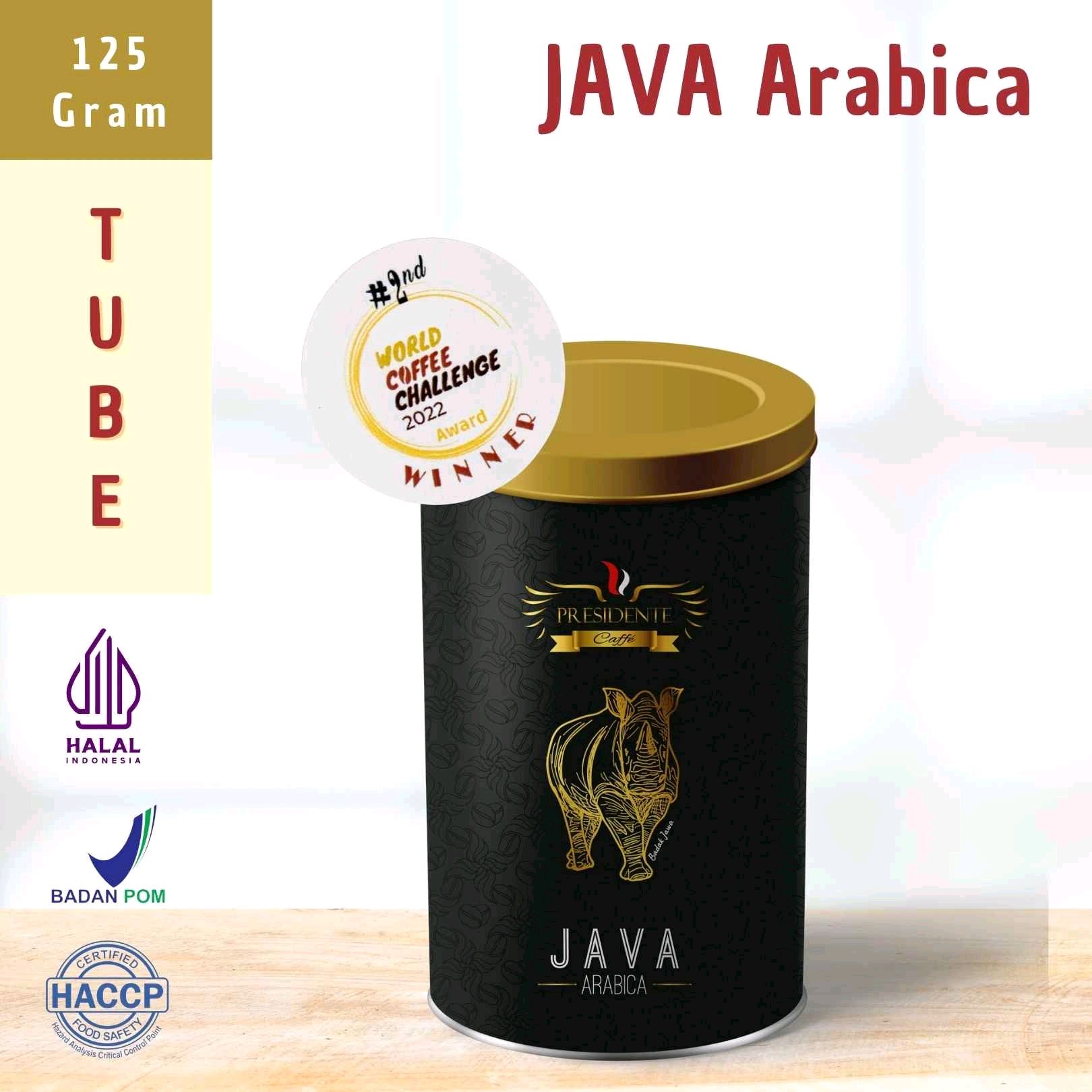 Jual Kopi Java Arabica - Presidente Caffe - Tube Edition 125 Gram - Utuh(wholebean) Di Seller ...