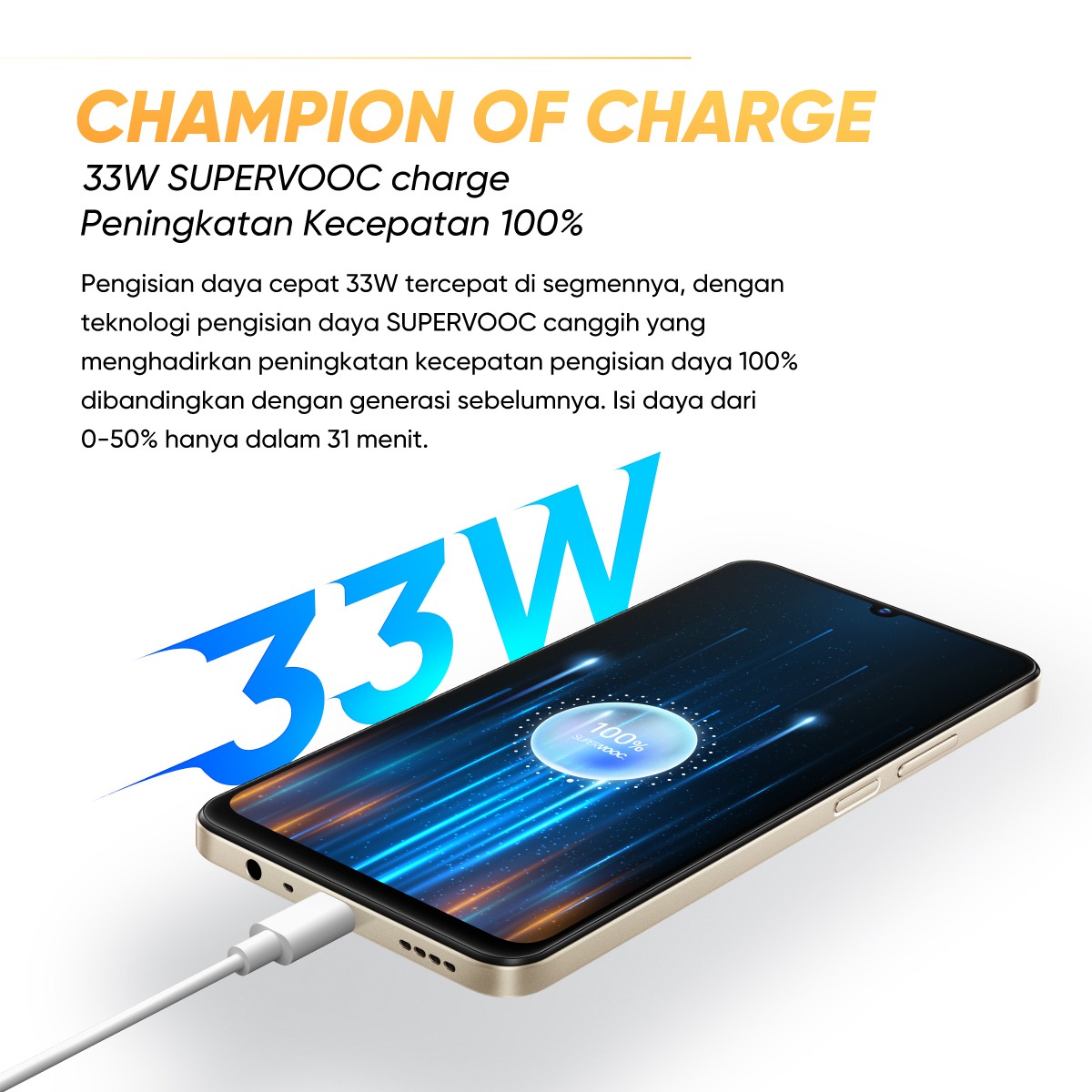 Jual Realme C53 6gb+6gb* 128gb (33w Supervooc Charge | 50mp Ai Camera | 5000 Battery | Nfc ...