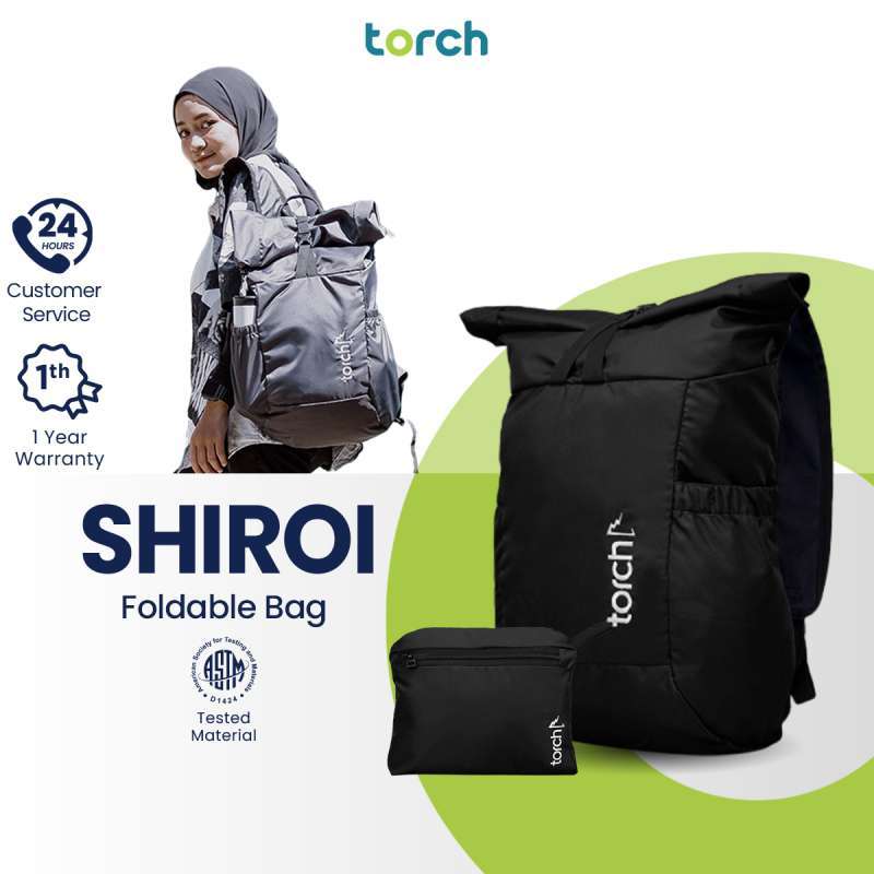 Promo Torch Tas Ransel Punggung Lipat Pria Wanita - Foldable Backpack ...