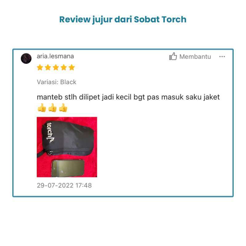 Promo Torch Tas Ransel Punggung Lipat Pria Wanita - Foldable Backpack ...