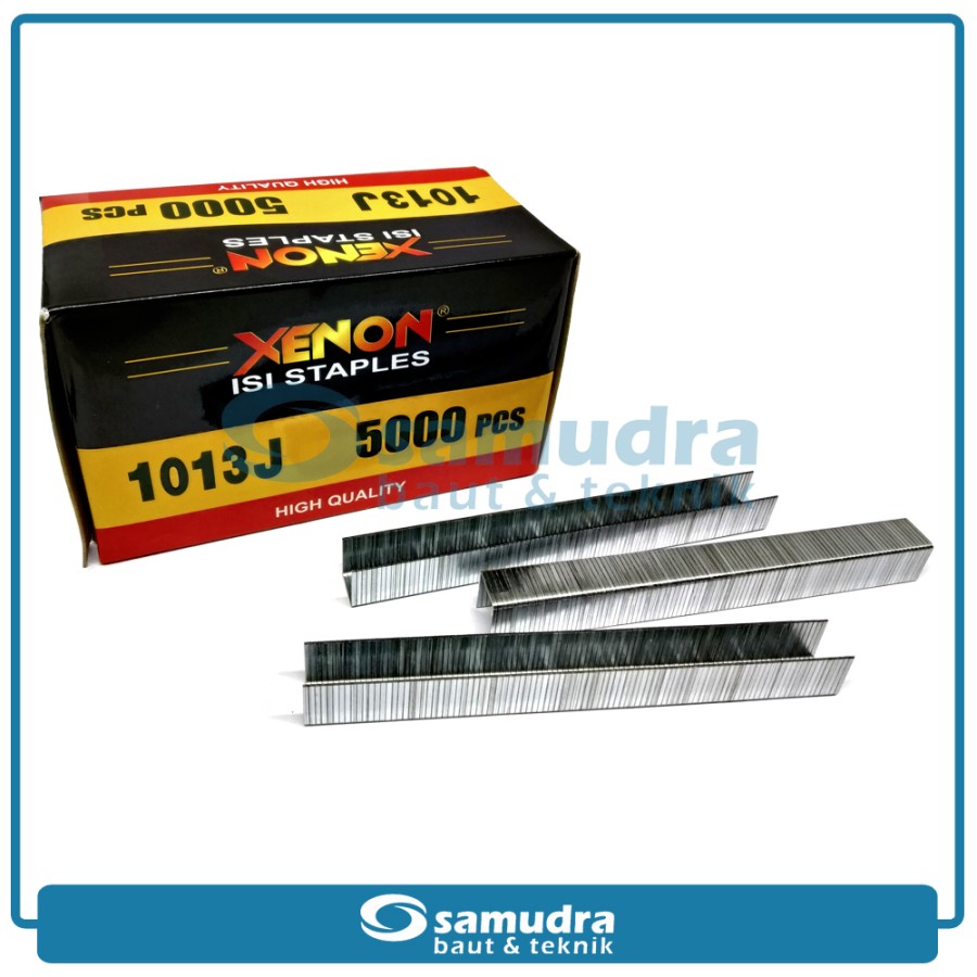 Promo XENON 1013J Isi Staples Tembak Angin Refill U Nailer Stapler Gun ...