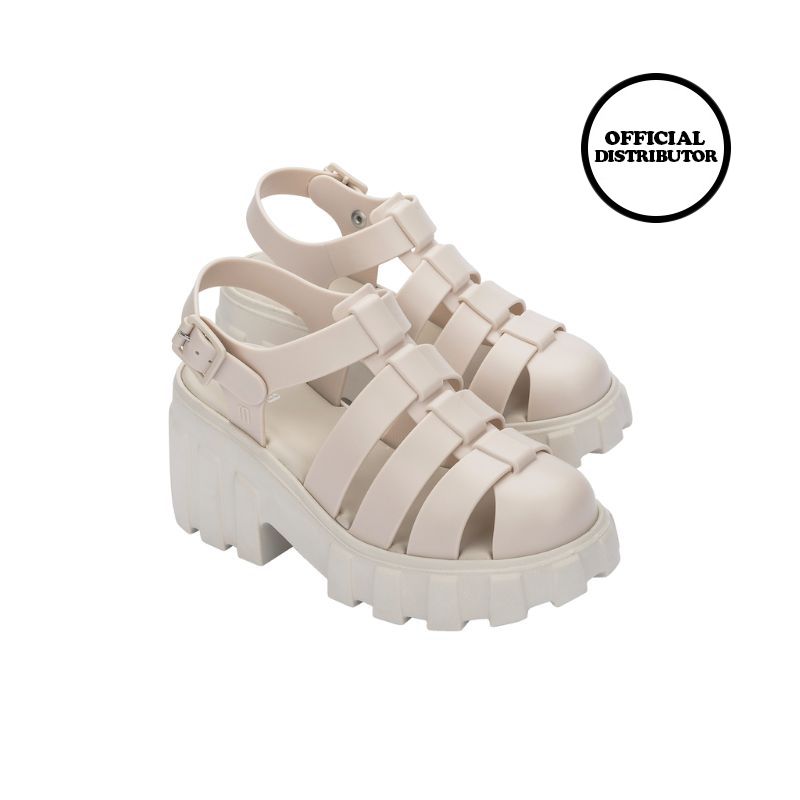 Jual Melissa Megan Ad Sandal Heels Wanita - Beige di Seller Melissa ...