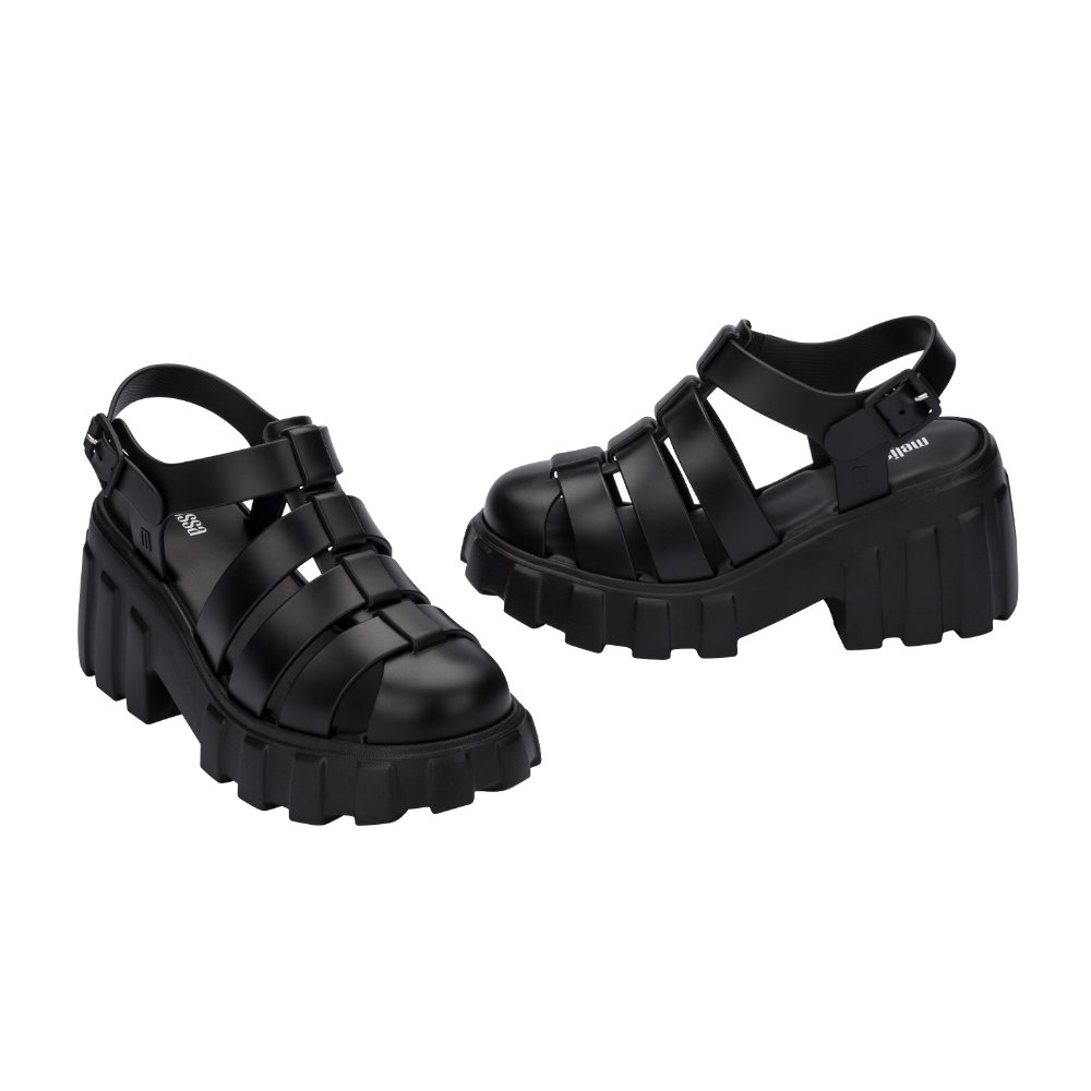 Jual Melissa Megan Ad Sandal Heels Wanita - Black - 38 Di Seller ...