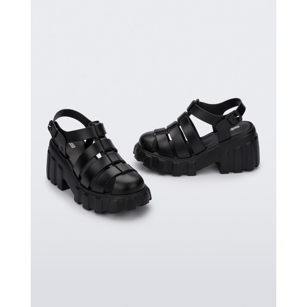 Jual Melissa Megan Ad Sandal Heels Wanita - Black - 38 Di Seller ...