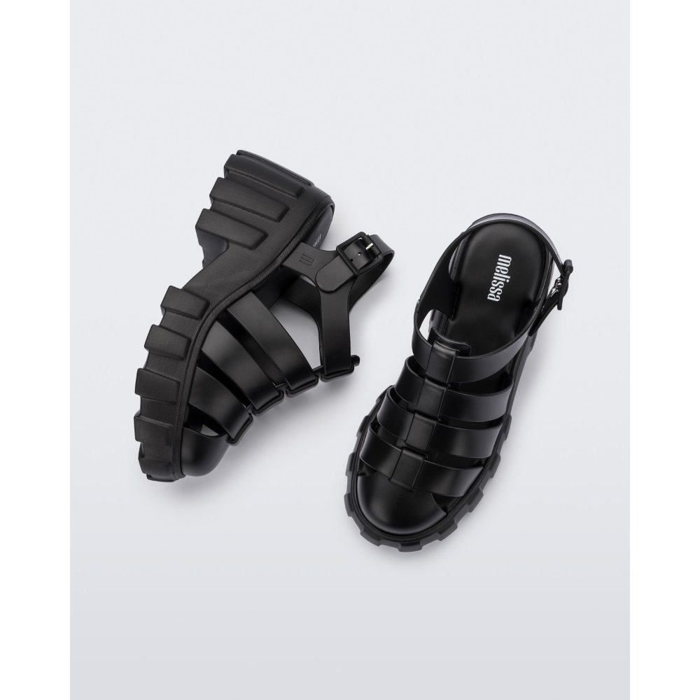 Jual Melissa Megan Ad Sandal Heels Wanita - Black - 38 Di Seller ...