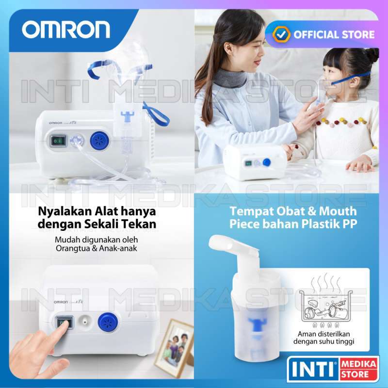 Promo Omron - Nebulizer Compressor Ne C28 | Alat Terapi Uap Pernafasan ...