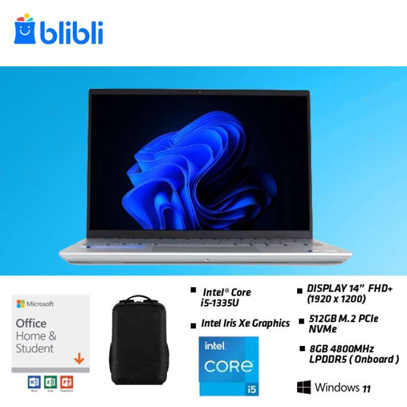 Promo Dell Inspiron 14 5430 Notebook - Platinum Silver ( I5-1335u / 8gb ...