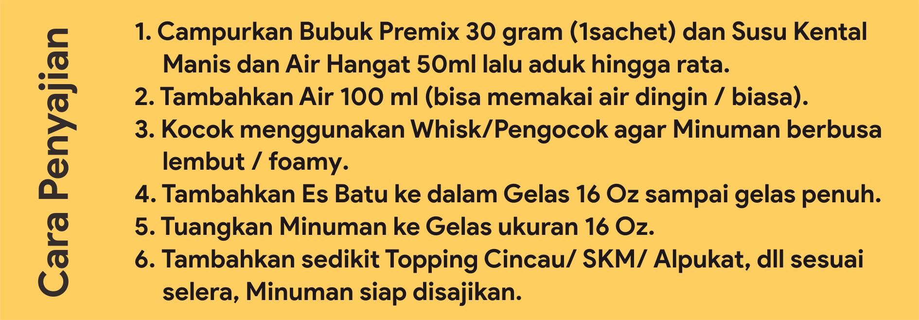 Jual Paket Usaha Minuman Es Cappucino Cincau Kemitraan Usaha Minuman ...