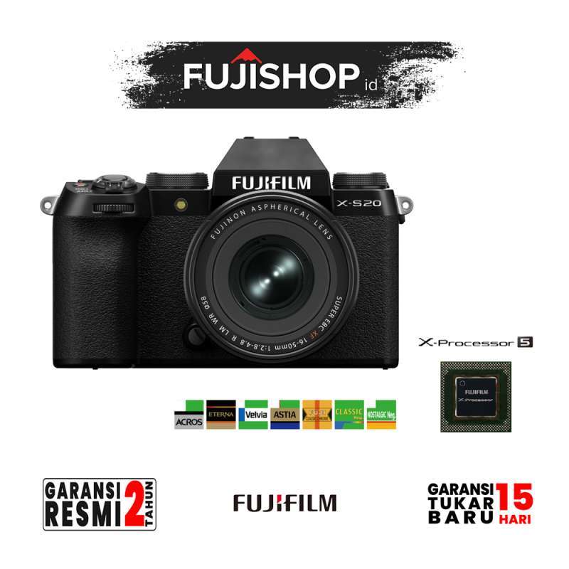 Jual Fujifilm Xs20 / Fujifilm X-s20 Kamera Mirrorless Garansi Resmi - Kit Xf 16-50 Di Seller ...