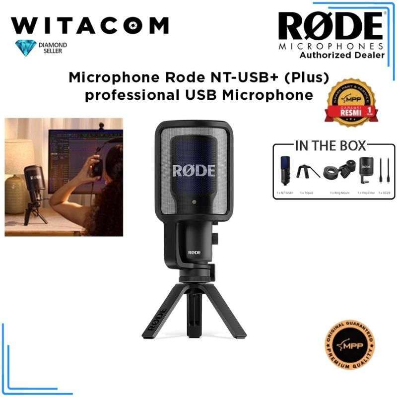 Jual Rode Nt Usb Professional Original Murah - Harga Diskon Maret 2024 ...