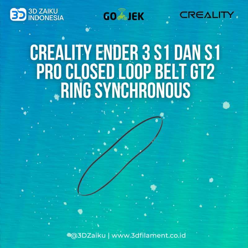 Jual Creality Ender 3 S1 dan S1 Pro Closed Loop Belt GT2 Ring ...