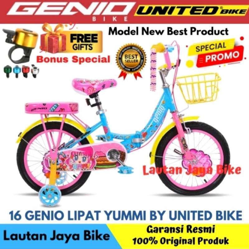 Promo Sepeda Lipat Anak 16 Mini Genio Yummi by Unitedbike Diskon 1% di ...
