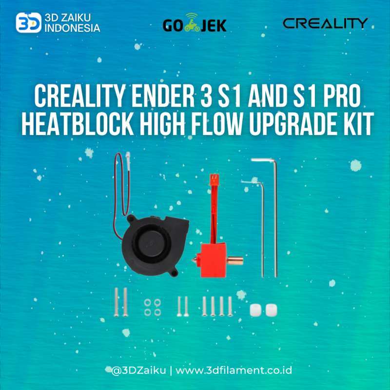 Jual Creality Ender 3 S1 and S1 Pro Heatblock High Flow Upgrade Kit di ...