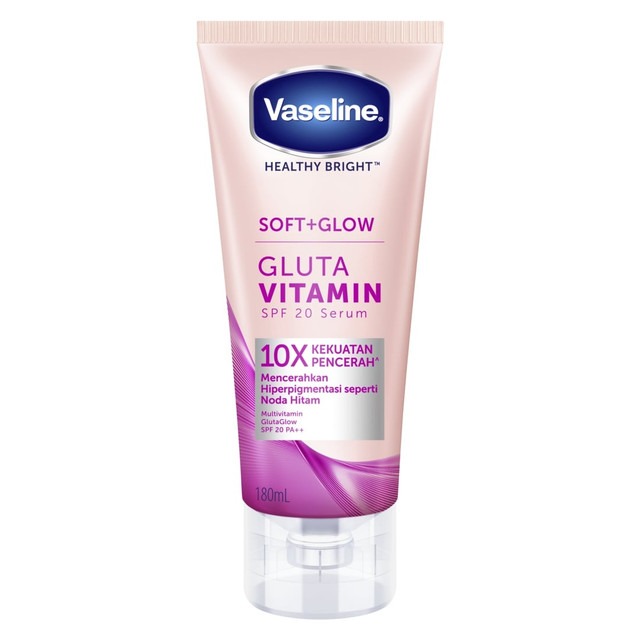 Jual Vaseline Healthy Bright Body Lotion Serum Soft Glow 180 Ml Di Seller Alfamidi - Alfamidi ...