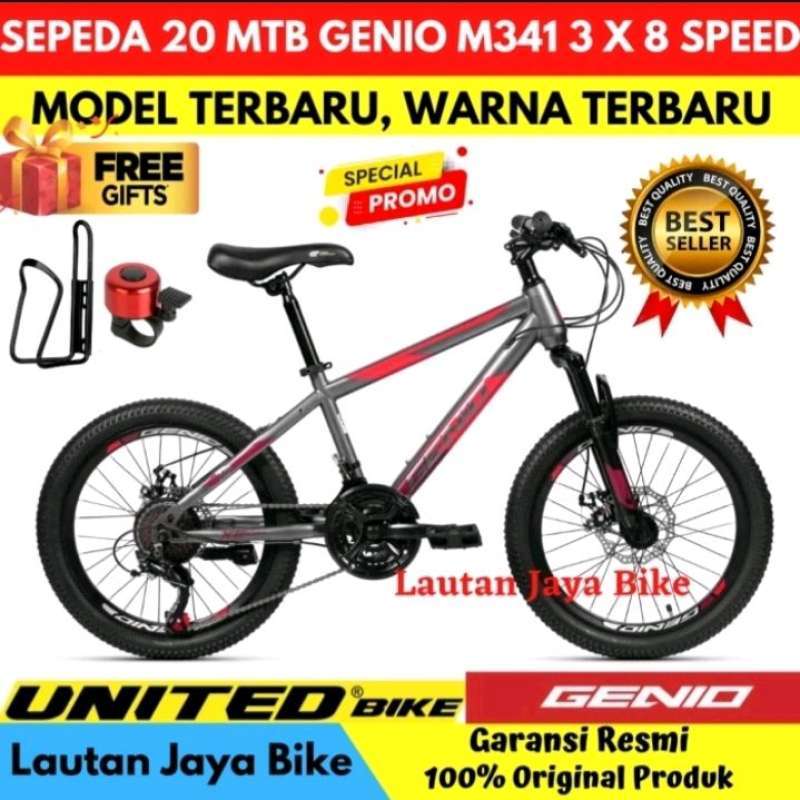 Jual Sepeda Gunung United Ukuran 24 Original Terbaru - Harga Promo ...