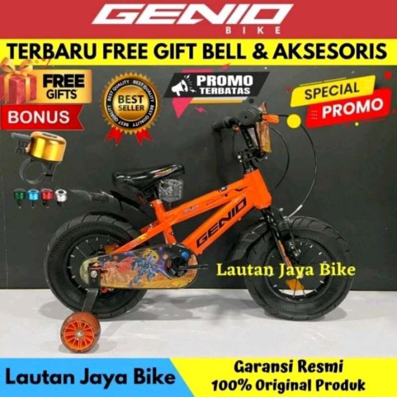 Jual Sepeda Anak 12 BMX GENIO Hyper Z by unitedbike di Seller Lautan ...