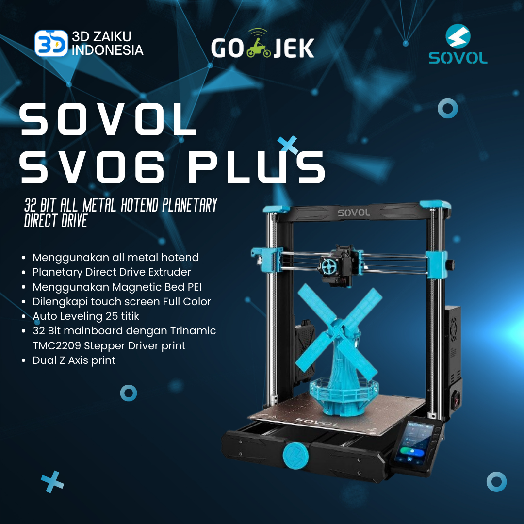 Jual Sovol SV06 PLUS 32 Bit Silent All Metal Hotend Planetary Direct ...