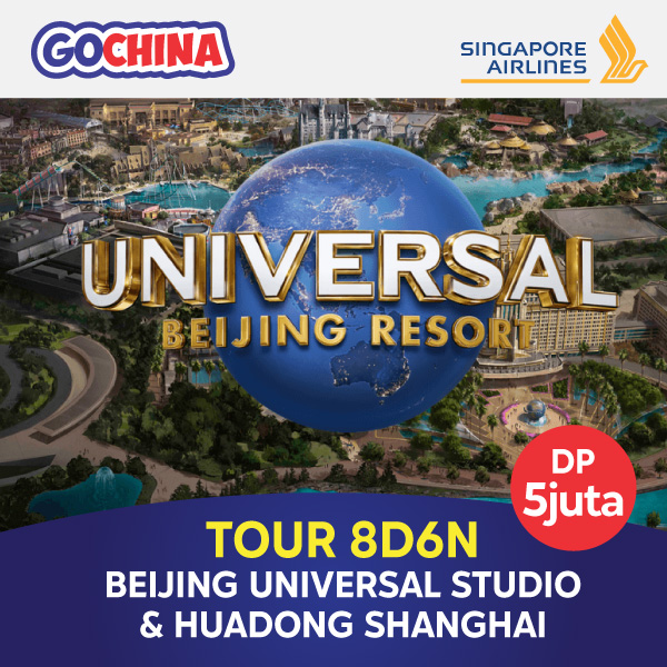 Jual Gochina - [keberangkatan Surabaya] Tour 8d6n Beijing Universal ...